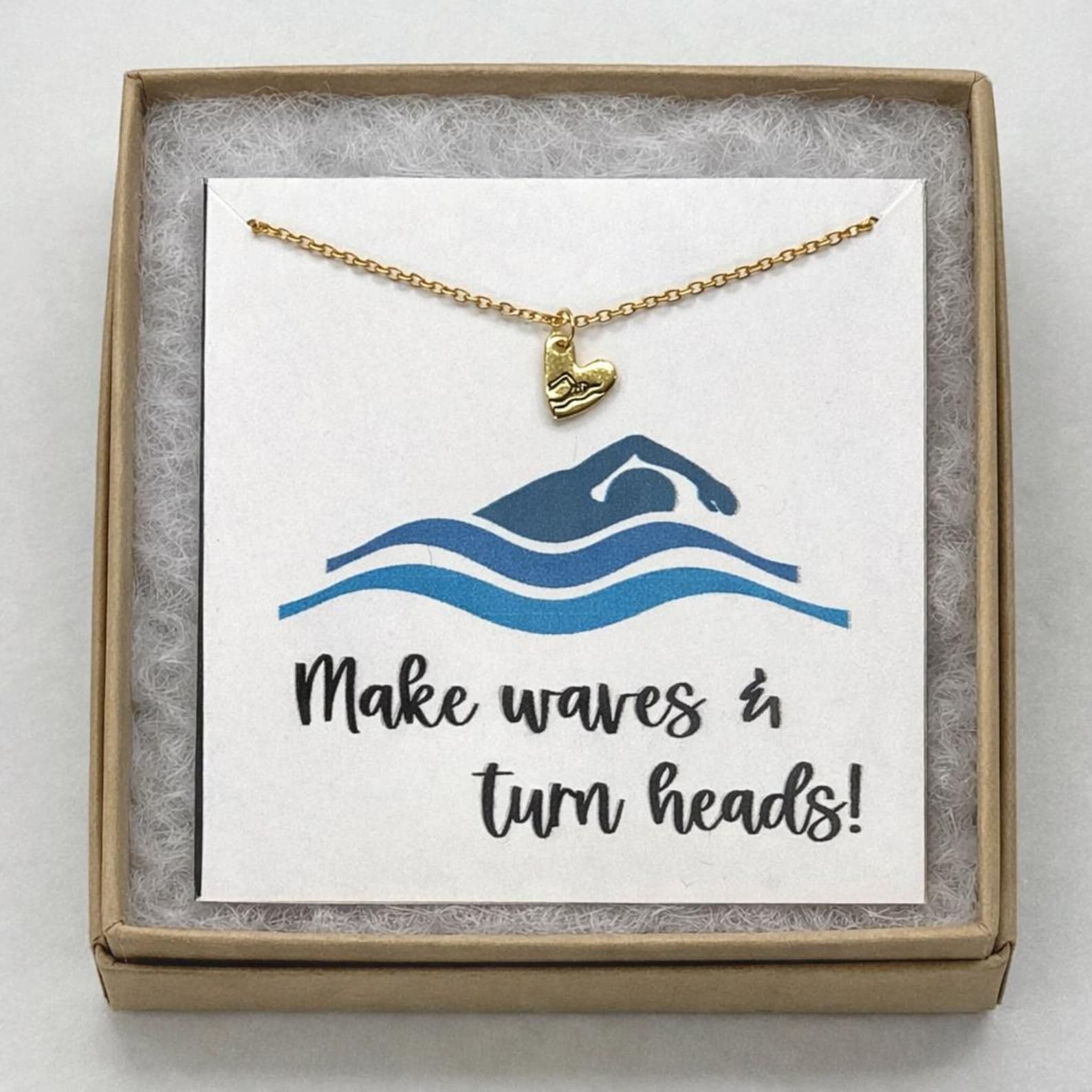 Swim Gifts, Gift for Swimmer, Swim Necklace, Gift for Swim Team, Swim ...