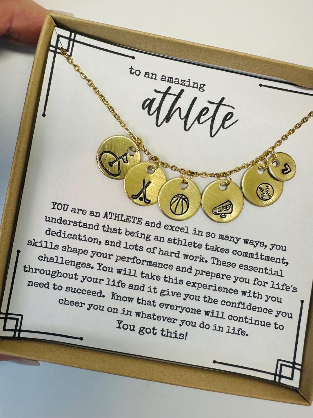 Senior Night Gifts for Athletes of Many Sports, End-of-season Gifts for ...