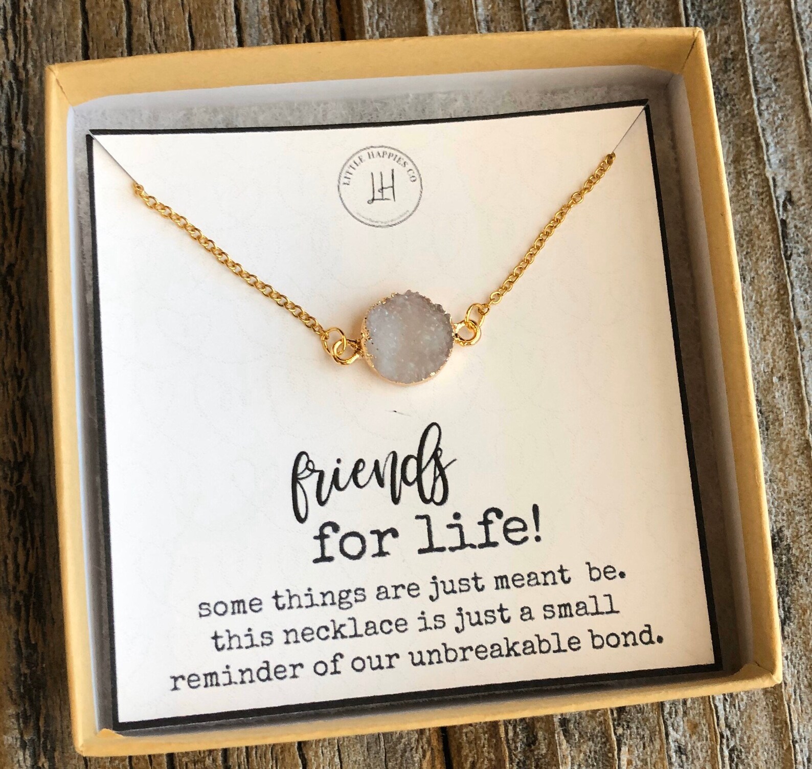 Gift for friends friendship gift friendship necklace | Etsy