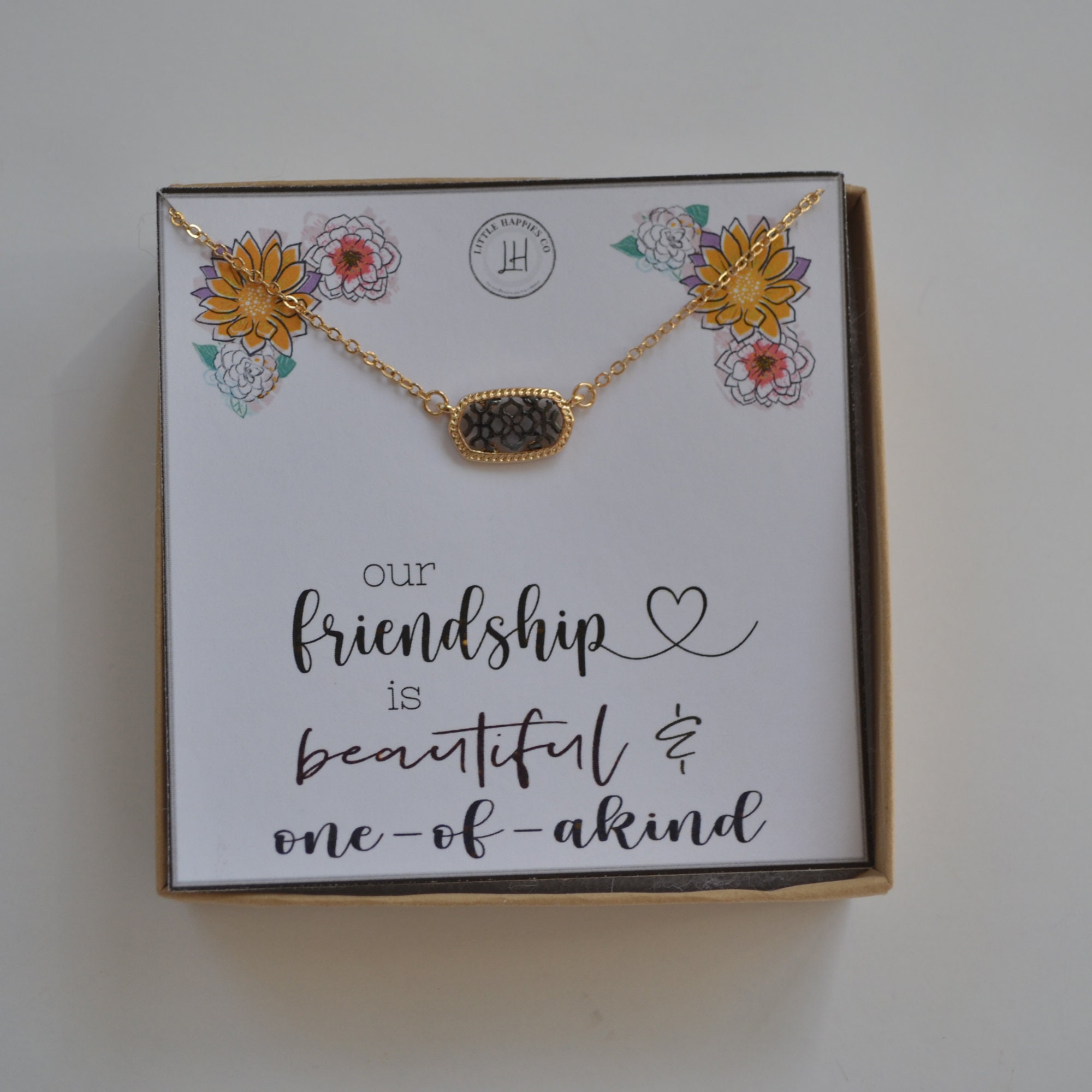 Great Friends Necklace Special Friend Gift Send a Gift to a - Etsy