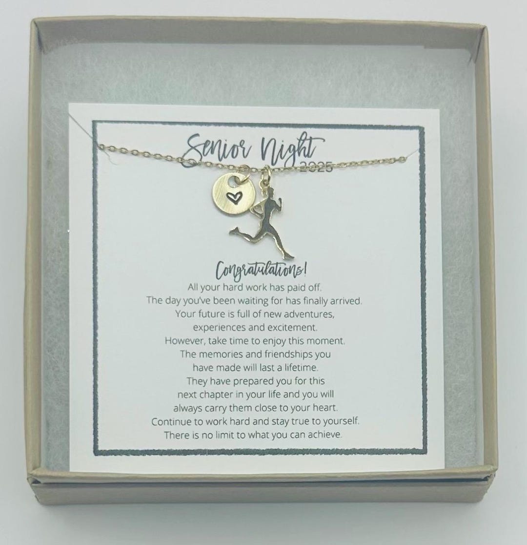 Senior Night Track Gifts for Girls – Bulk Team Keepsake for Runners ...