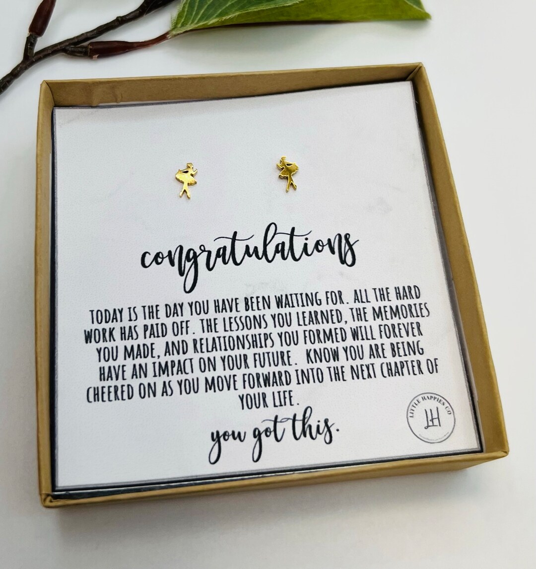 Dance Recital Gift, Ballet Earrings, Gifts for Dancers, Dance Teacher ...