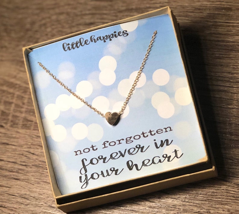 Sympathy/grief Necklace - Dainty Womens Necklace, Inexpensive Gift ...