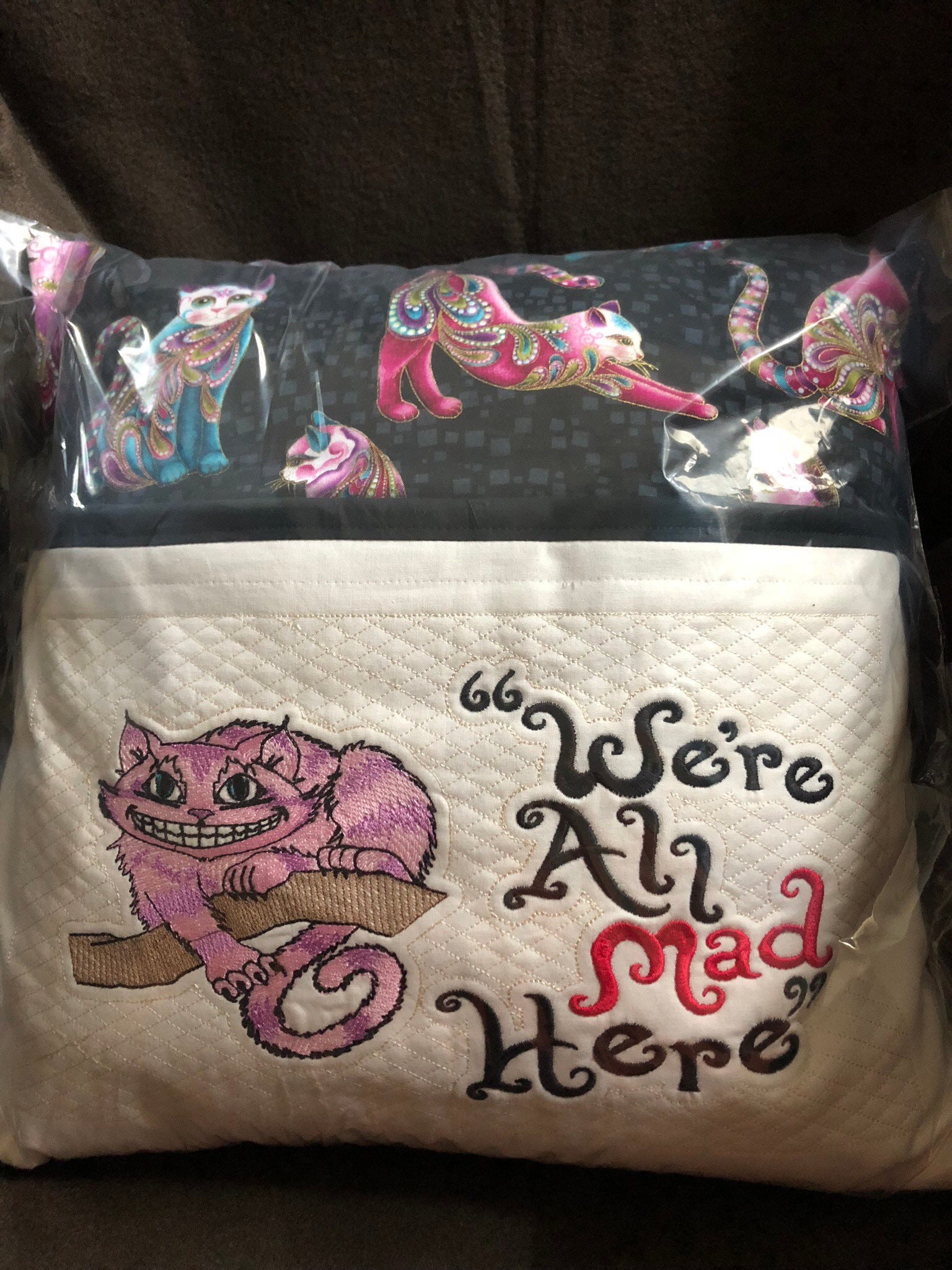 Custom Decorative Alice in Wonderland Pillow With Cover - Choose Your ...