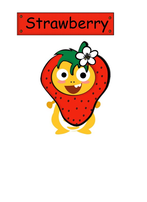 VIPKID Dress up Fruit dino | Etsy