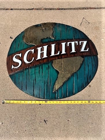 Schlitz Beer Sign - Etsy