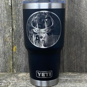 Whitetail Deer Yeti 30oz Tumbler | Insulated Tumbler | Gift for Him ...