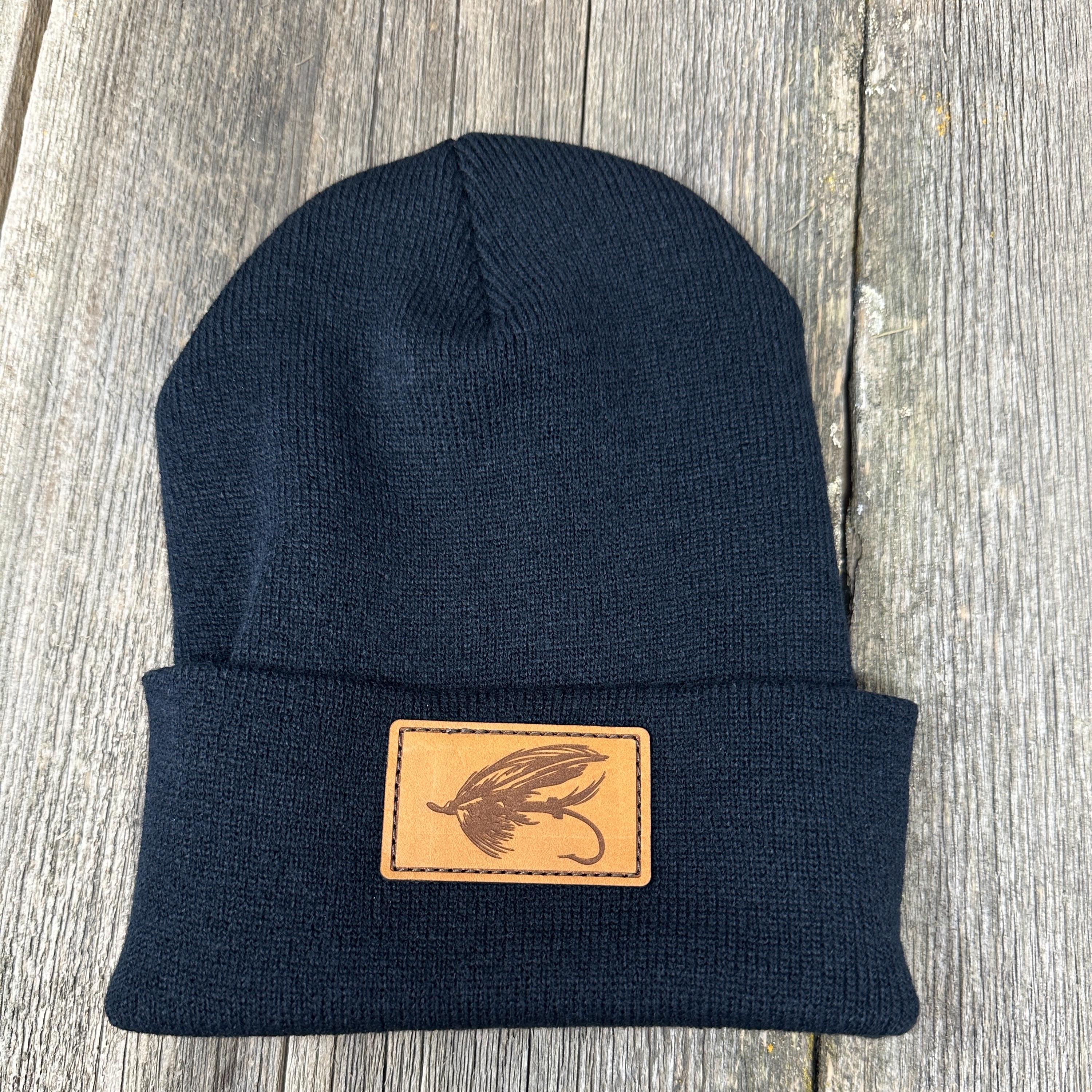 Steelhead | Fishing Hat | Leather Patch Hat | Hunters Gift | Boyfriend ...