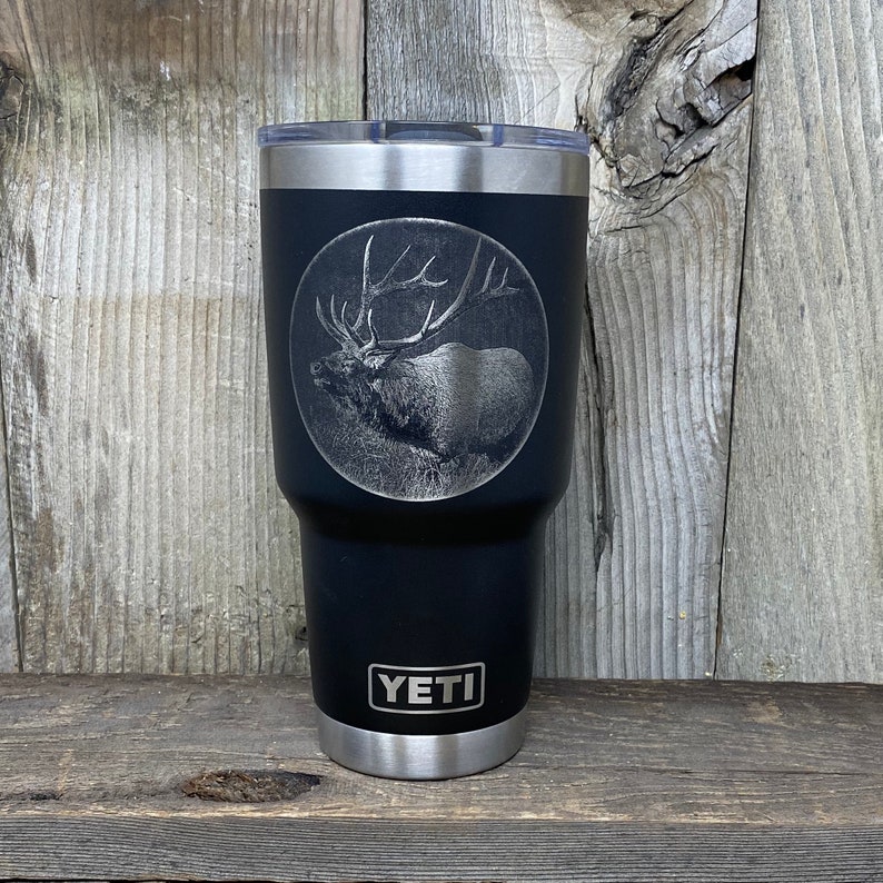 Yeti Elk 30oz Tumbler Laser Engraved Hunting Gift for Him | Etsy