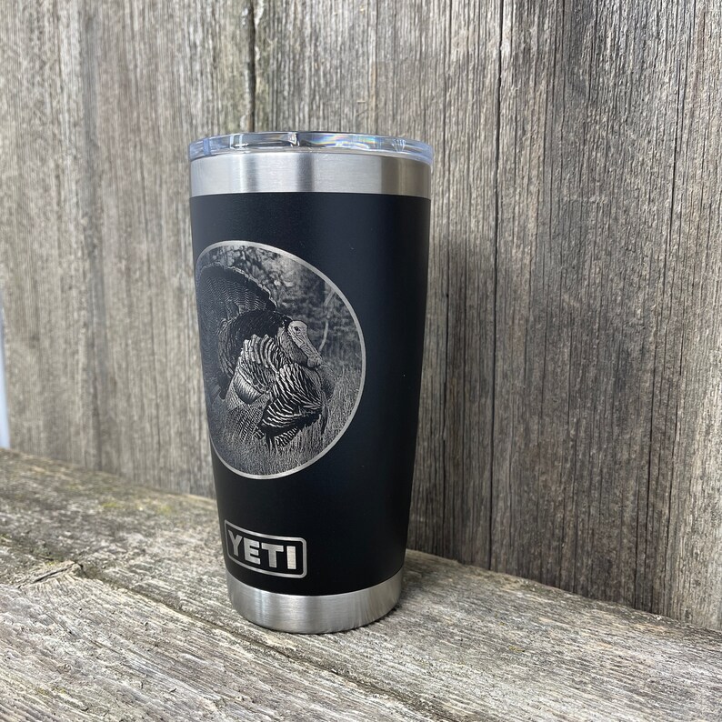 Wild Turkey Yeti 20oz Tumbler | Insulated Tumbler | Gift for Him ...
