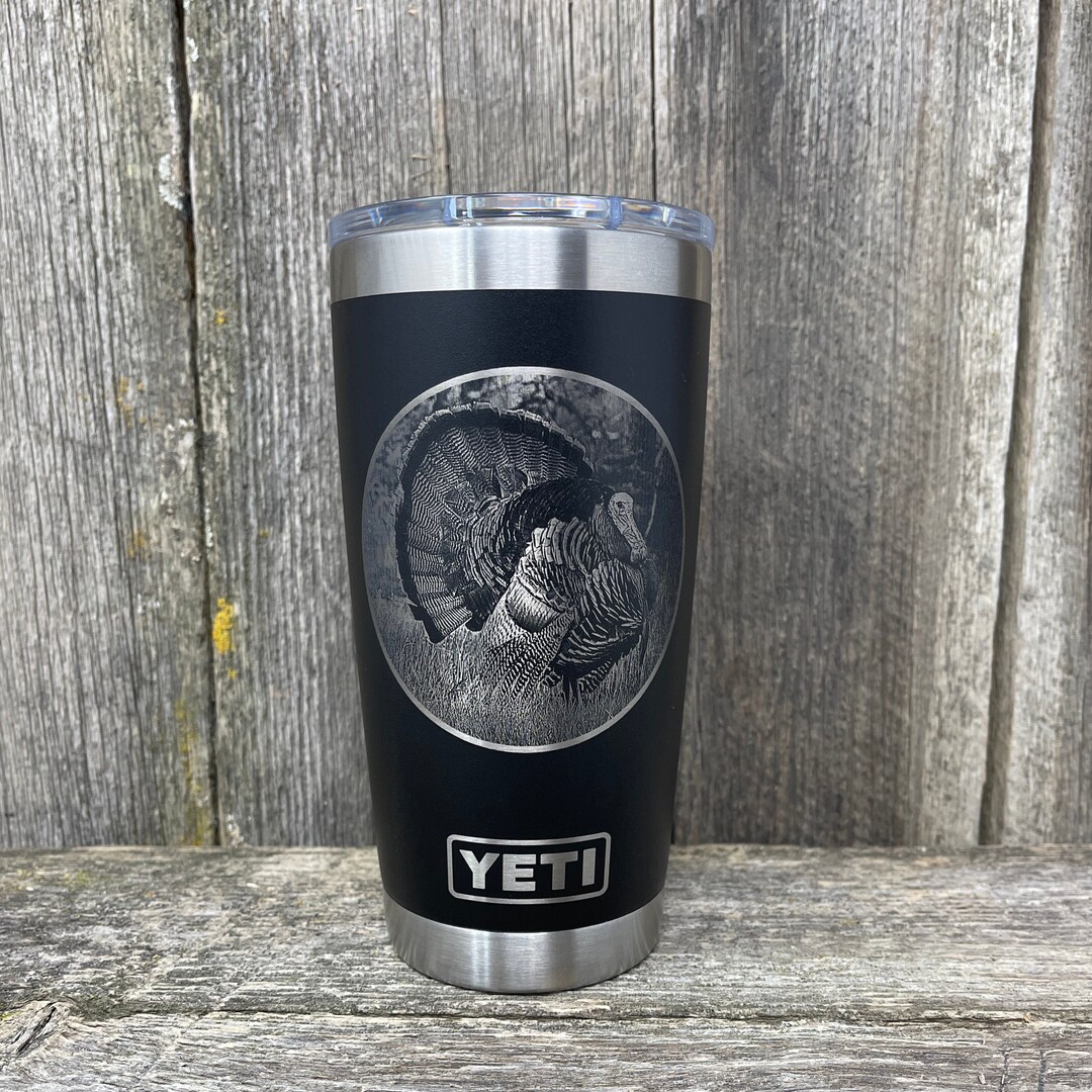 Wild Turkey Yeti 20oz Tumbler | Insulated Tumbler | Gift for Him ...