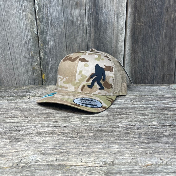 Bigfoot Hat Sasquatch Hat Leather Patch Hat Hunters Gift | Etsy