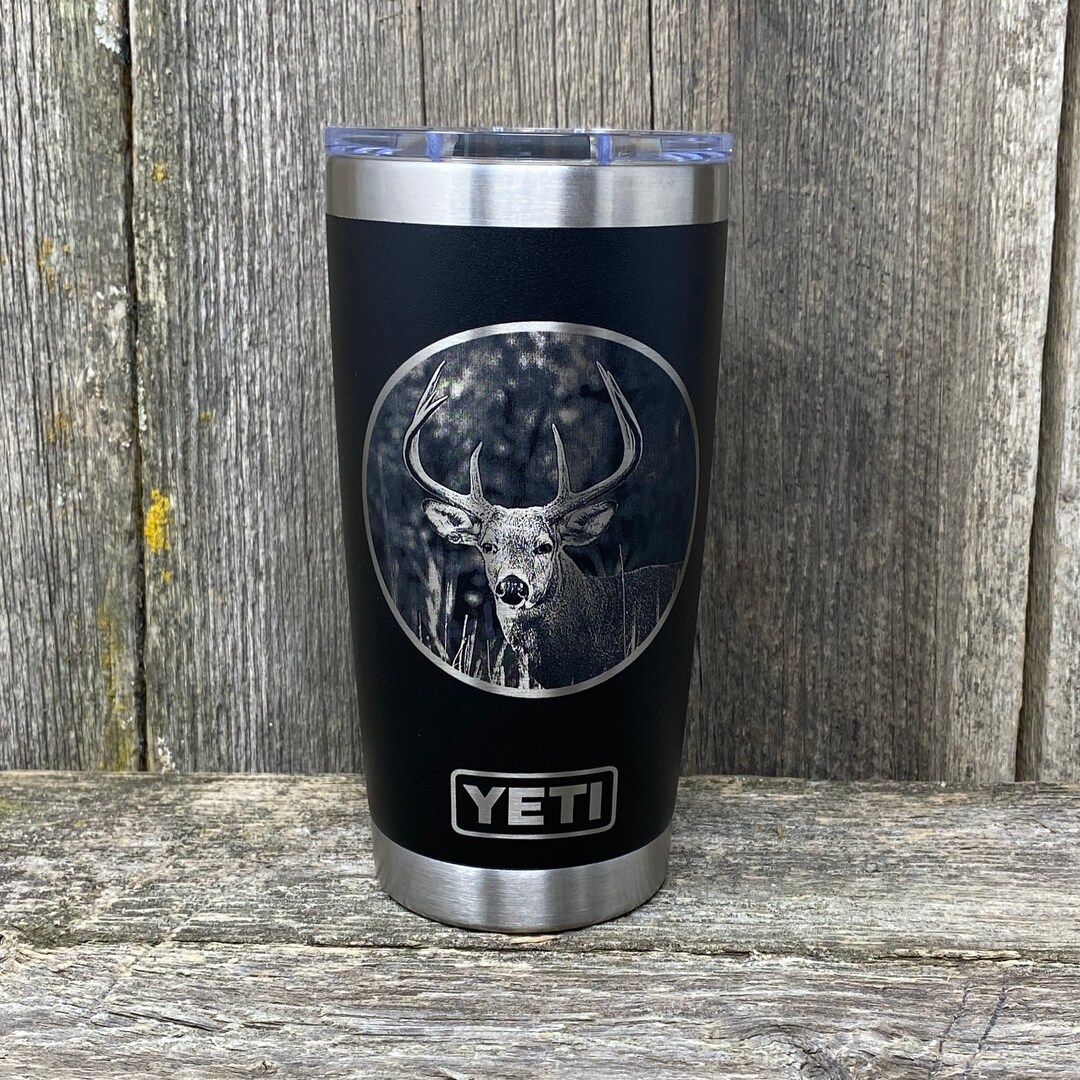 Whitetail Deer Yeti 20oz Tumbler | Insulated Tumbler | Gift for Him ...