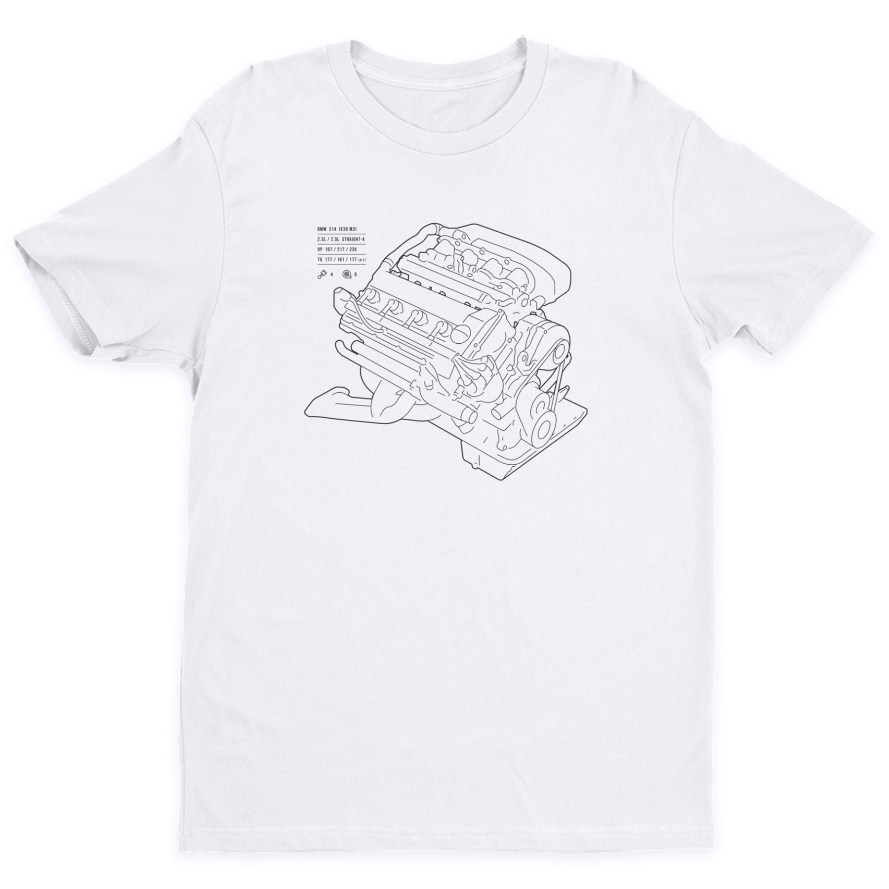 BMW E30 M3 Engine T-shirt【s14】 - Etsy