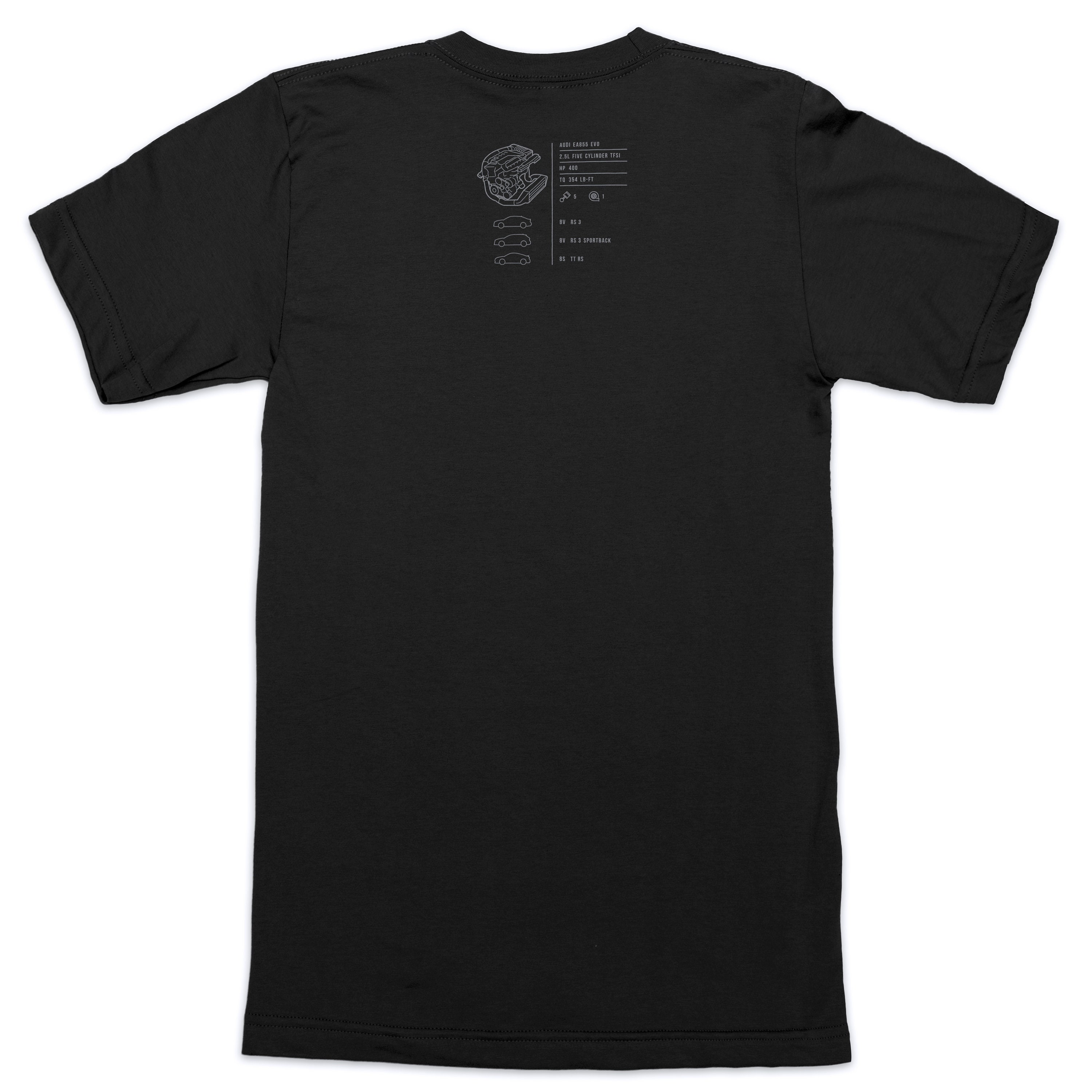 Audi RS3 Engine T-shirt【rs3 / TTRS】 - Etsy