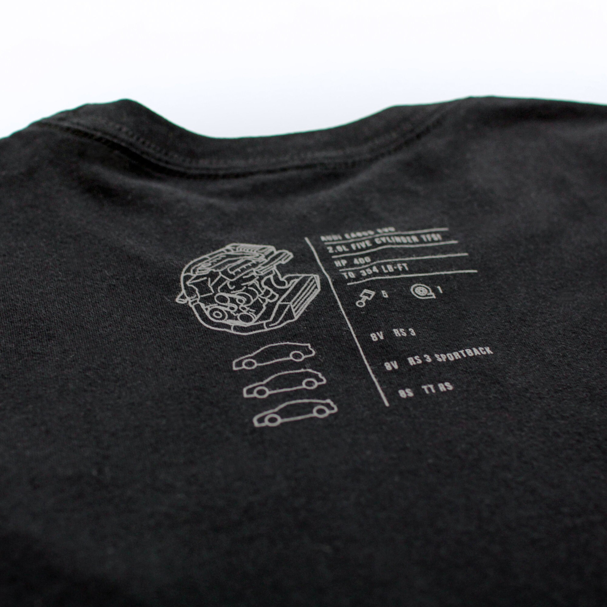 Audi RS3 Engine T-shirt【rs3 / TTRS】 - Etsy