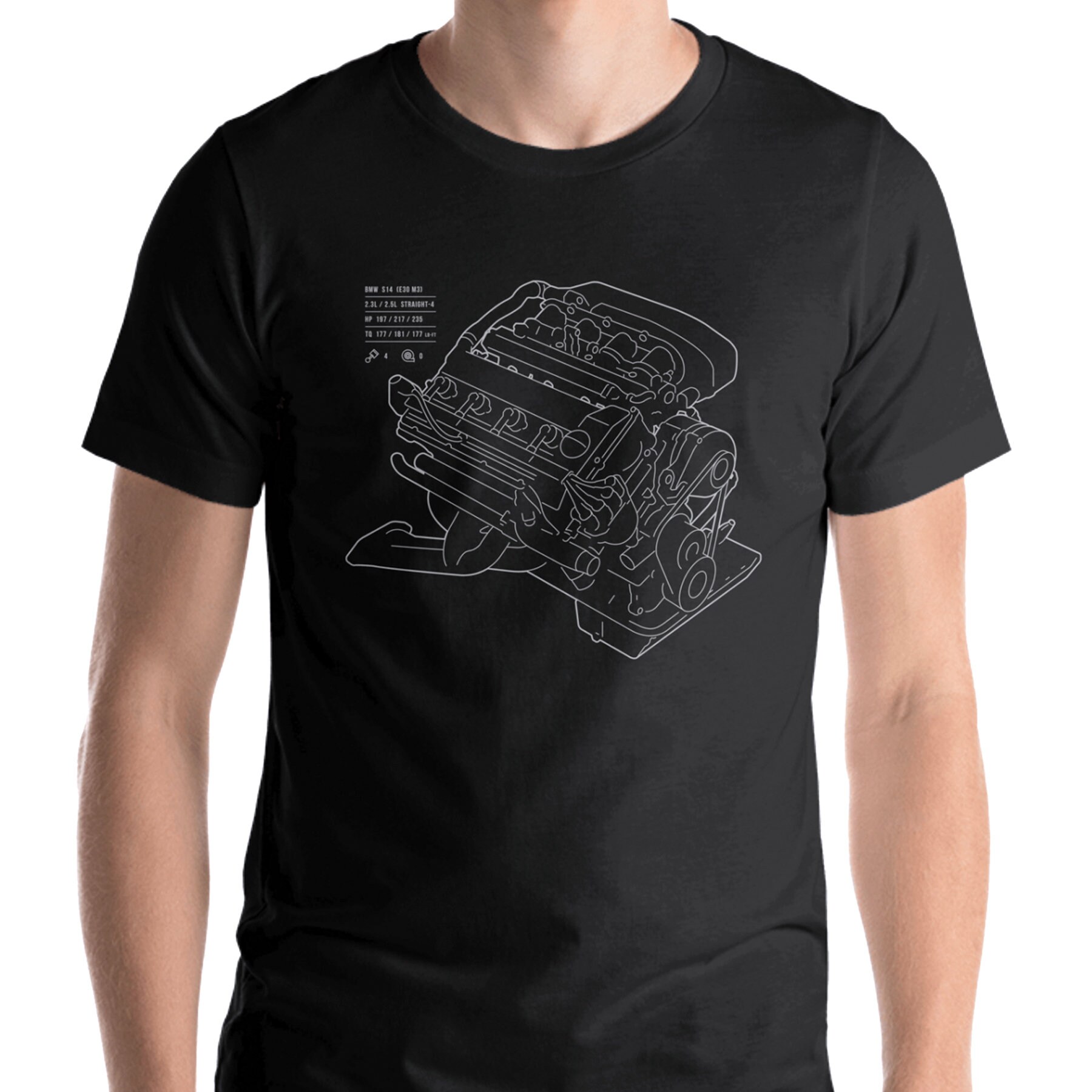 BMW E30 M3 Engine T-shirt【s14】 - Etsy
