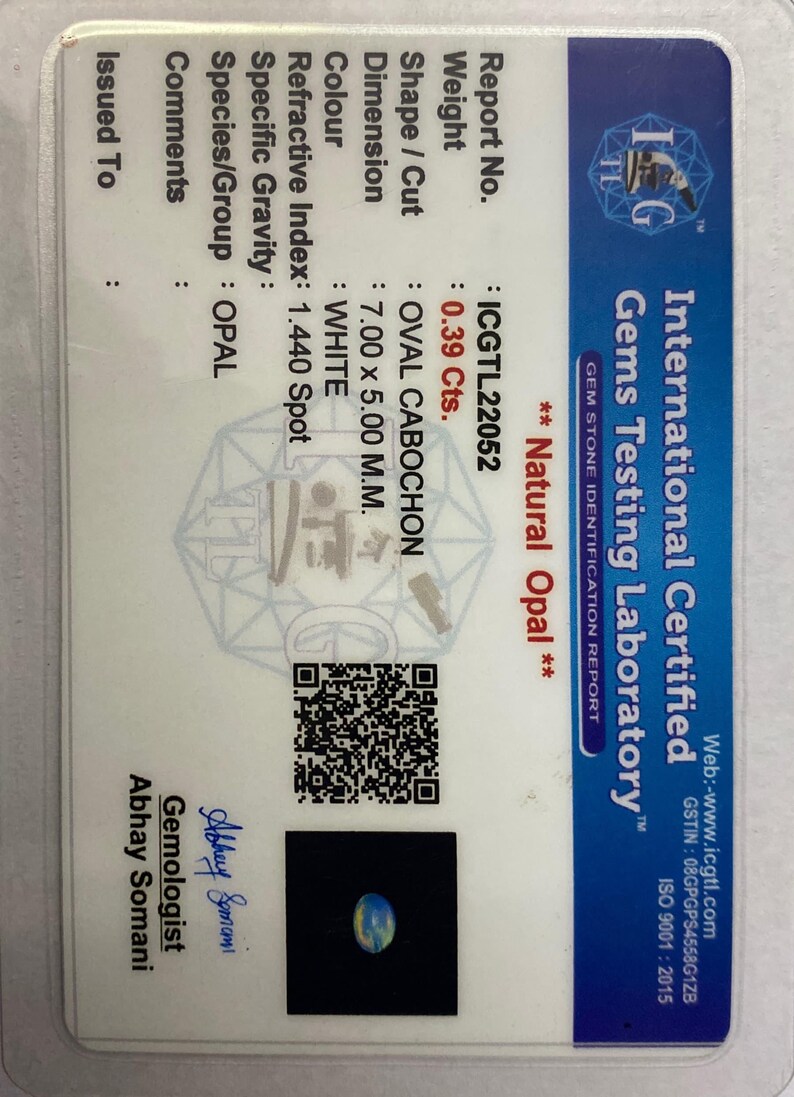 Certificate of Authenticity GIA Certificate IGI - Etsy