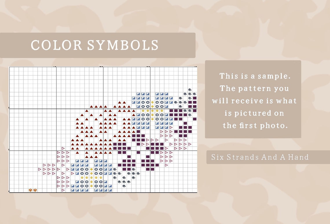 Vaporwave Inspired Cross Stitch Pattern | Futuristic Creation of Man ...