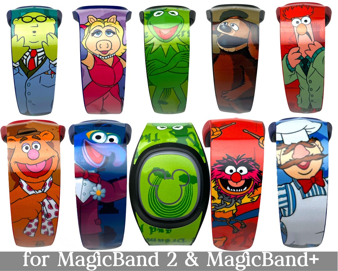 Muppets Skin for Magicband 2.0 or Magicband+ | Muppet*vision 3D Magic ...