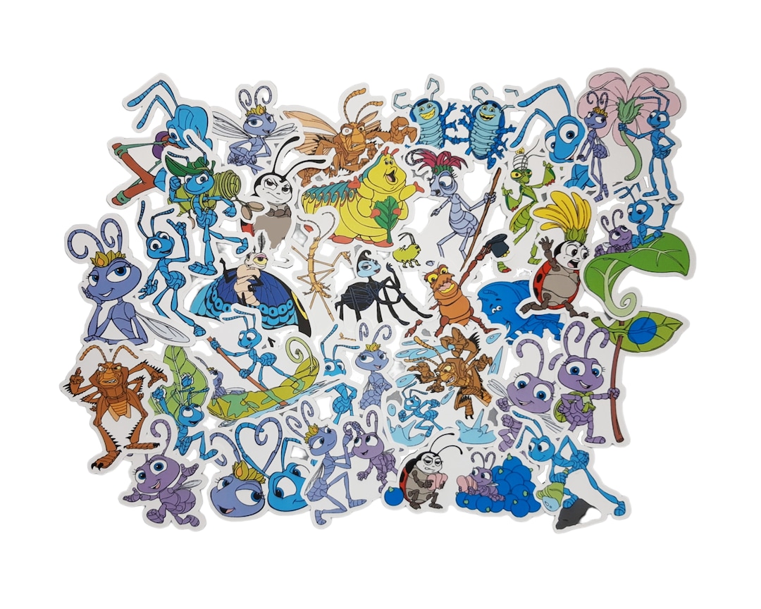 A Bug's Life Stickers | Vinyl Sticker for Laptop, Scrapbook, Phone ...