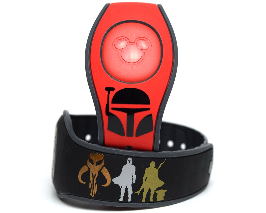 Mandalorian & Grogu Decals for Magicband 2 and Magicband+ | Star Wars ...