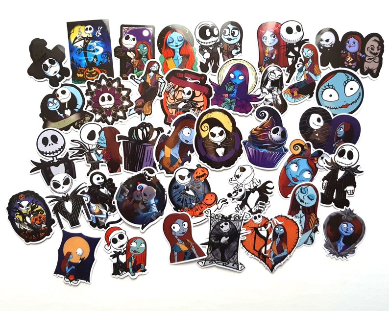 the-nightmare-before-christmas-stickers-vinyl-sticker-for-etsy