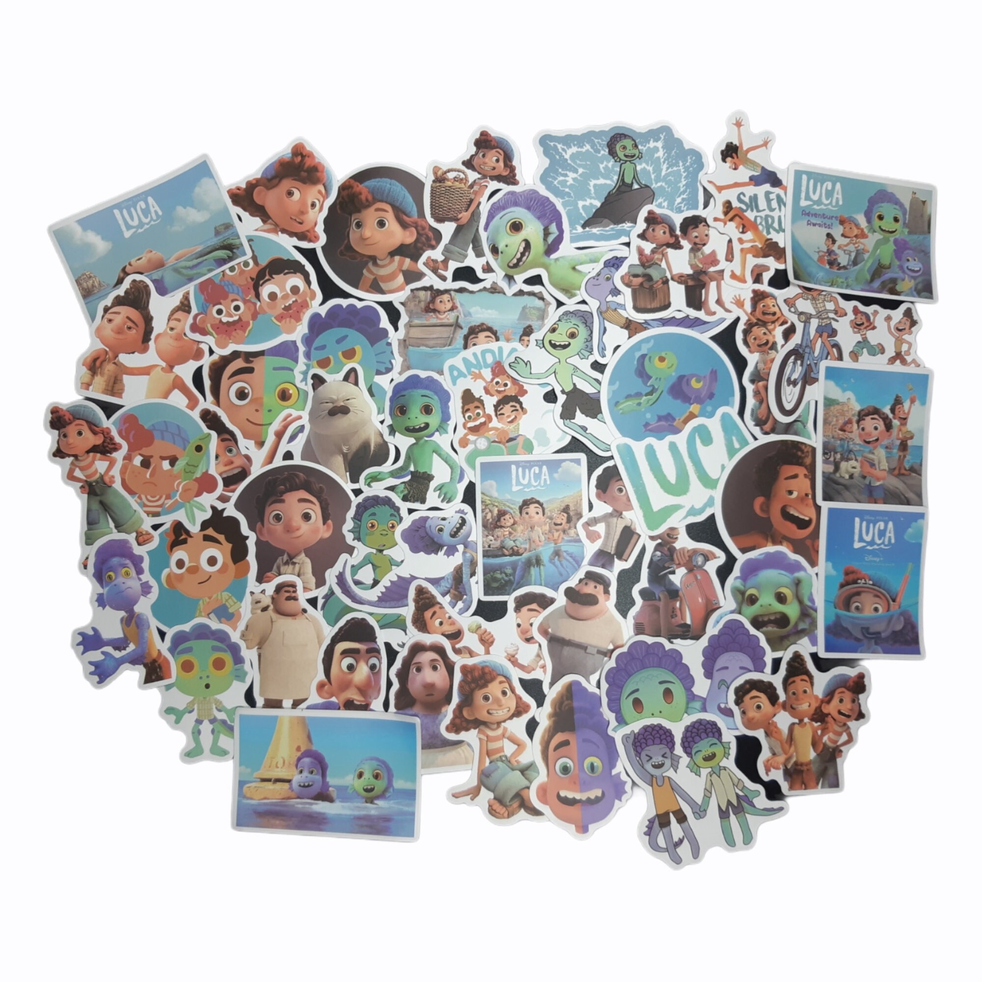 Luca Stickers | Vinyl Sticker for Laptop, Scrapbook, Phone, Luggage ...