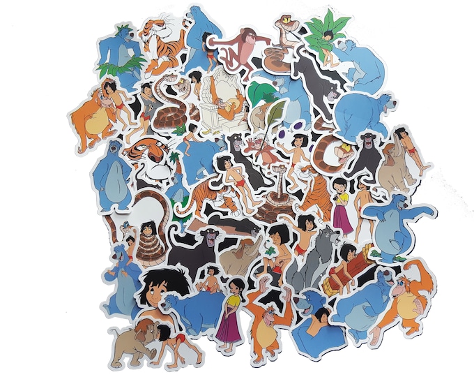 The Jungle Book Cupcake Toppers/ Tags/ Straws - Etsy