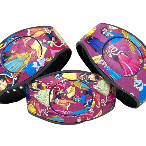 Princess Magic Band Skins - Etsy