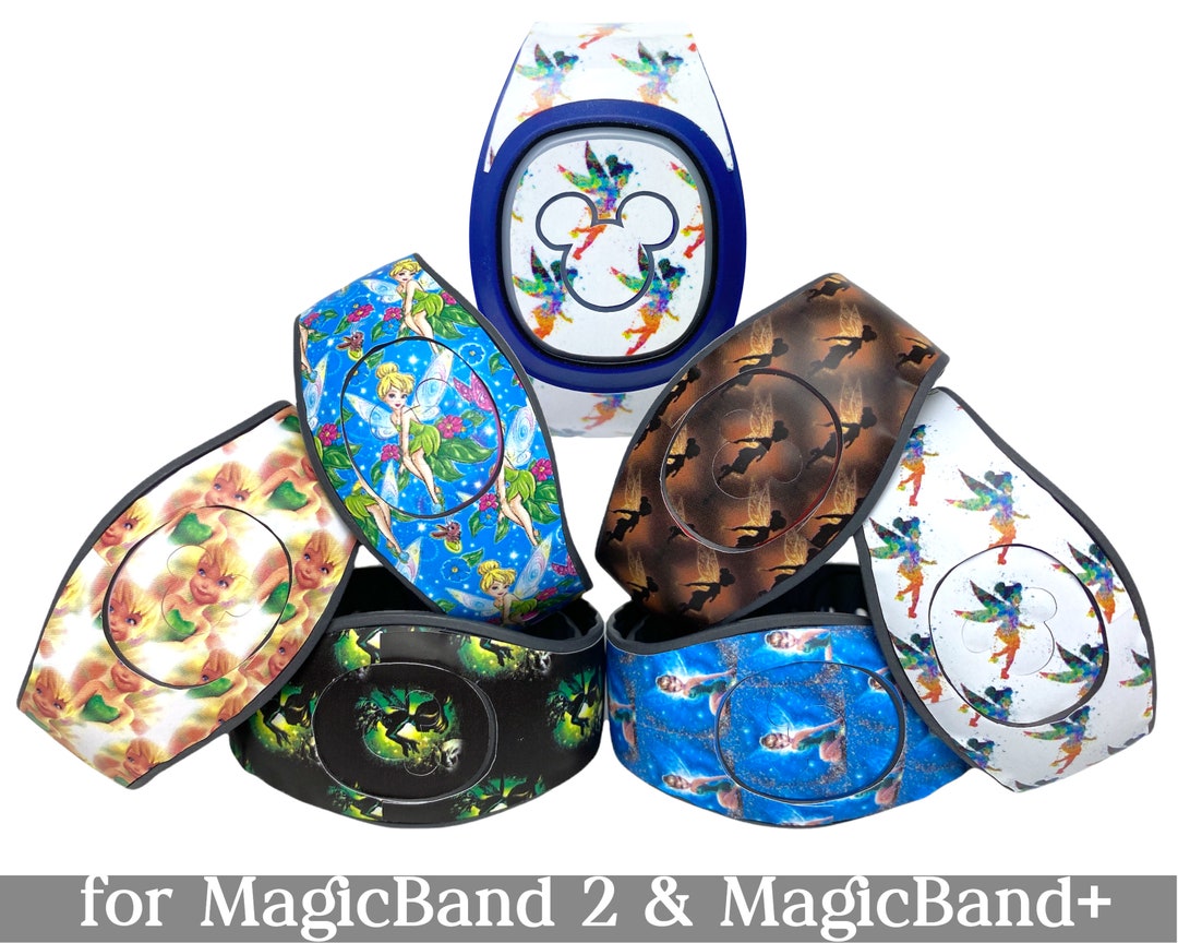 Tinkerbell Skin for Magicband 2.0 or Magicband+ | Peter Pan Fairy Magic ...