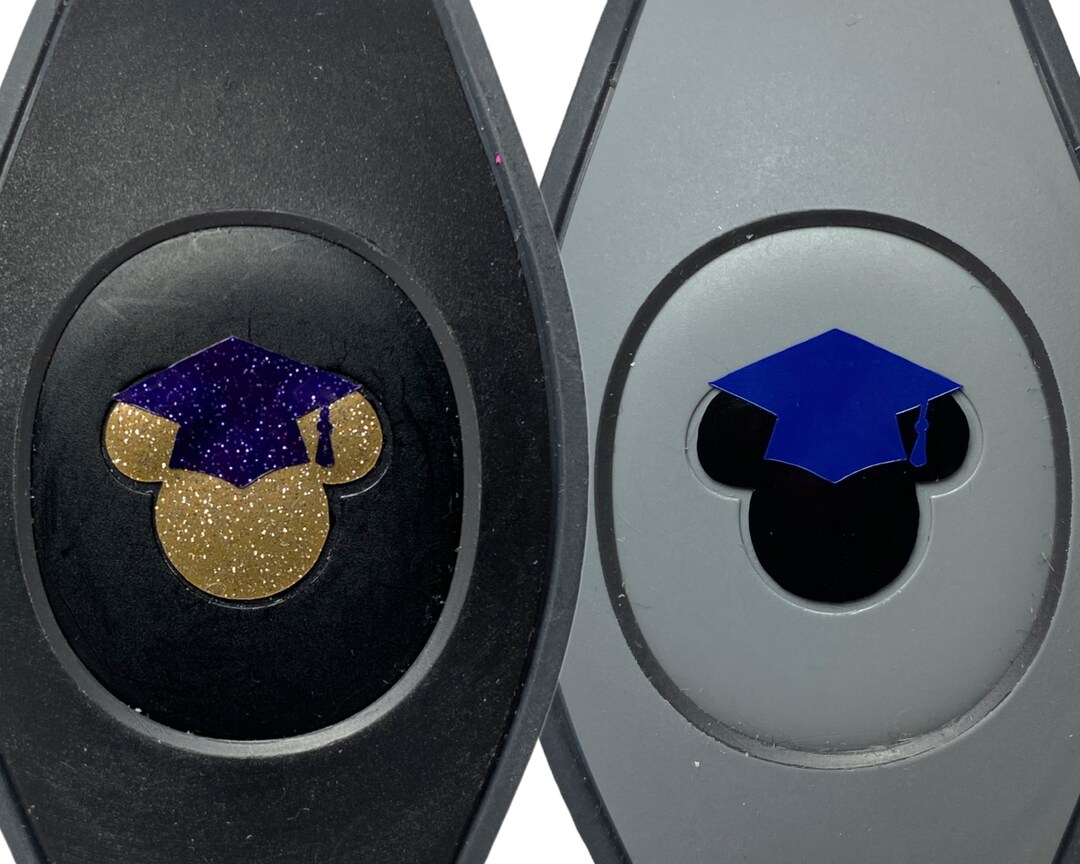 Graduation Mickey Decal for Magicband 2.0 or Magicband+ | Grad Cap ...