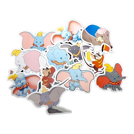Dumbo Stickers Vinyl Sticker for Laptop Scrapbook Phone | Etsy