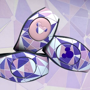 Tomorrowland Purple Wall Skin for Magicband 2.0 or Magicband+ | Disney ...