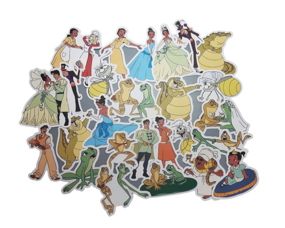 Princess and the Frog Stickers Vinyl Sticker for Laptop - Etsy