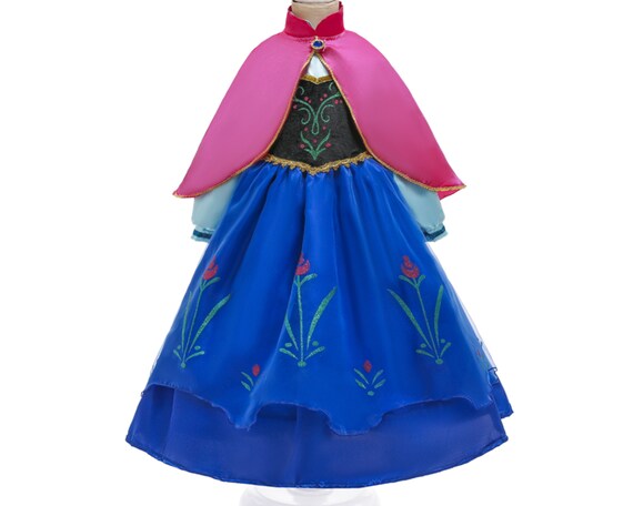 Toys & Games Halloween Dress Up Clothes Child Elsa Dress Disney World ...
