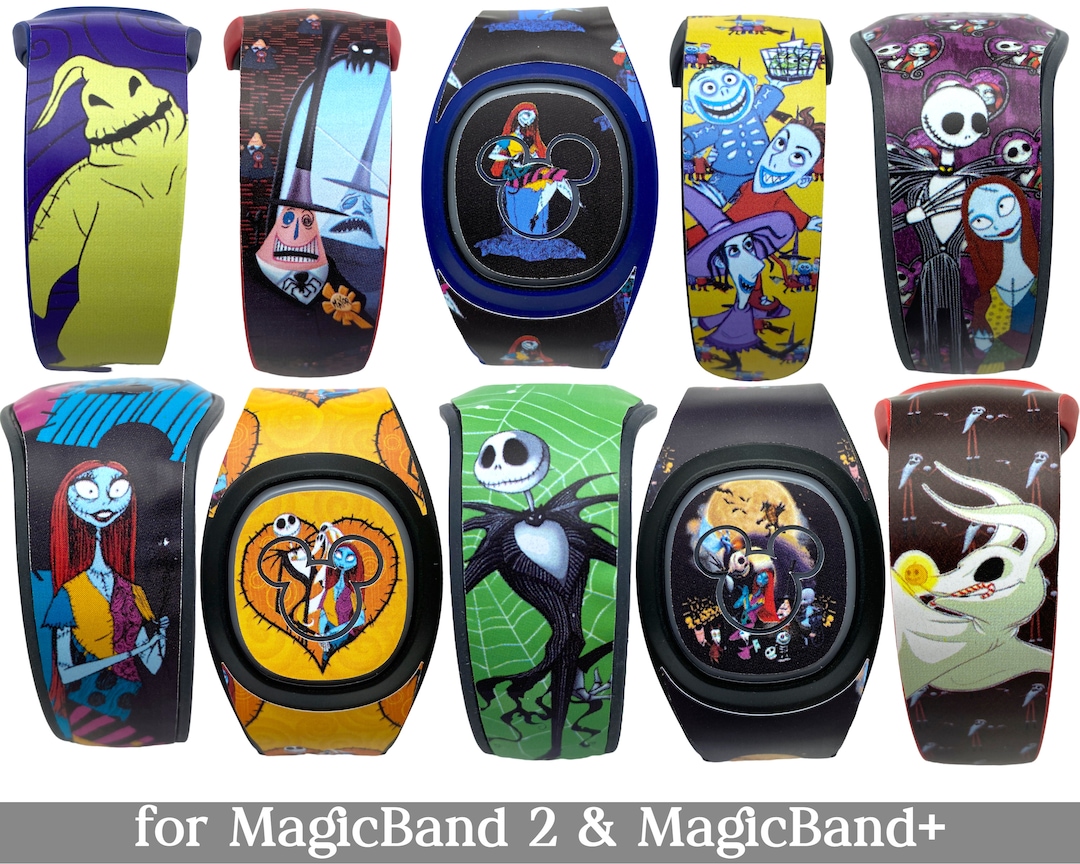 Nightmare Before Christmas Skins for Magicband 2.0 or Magicband+ | Jack ...
