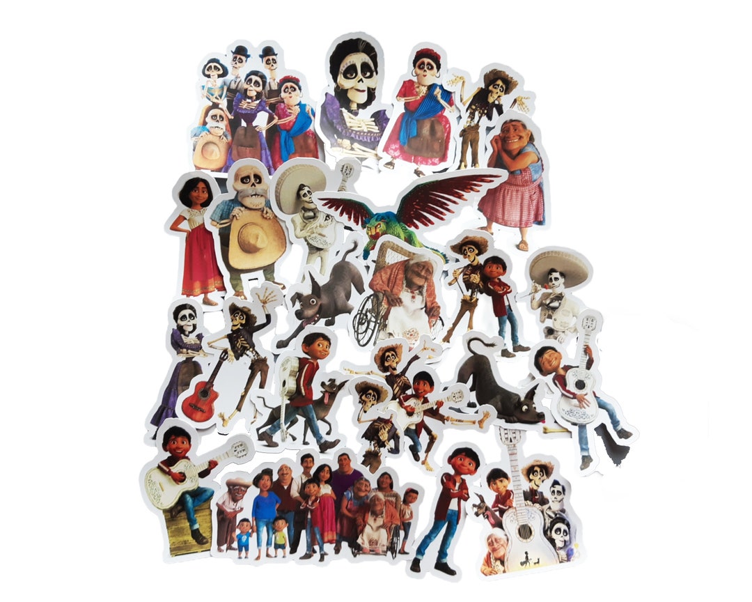 Coco Stickers | Vinyl Sticker for Laptop, Scrapbook, Phone, Luggage ...