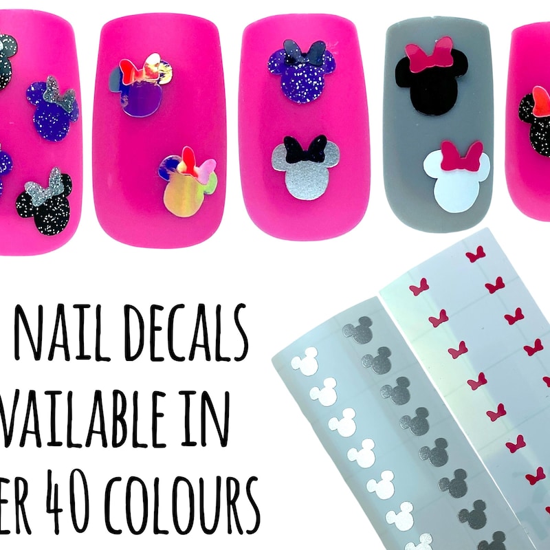 Glitter Vacation Nails - Etsy