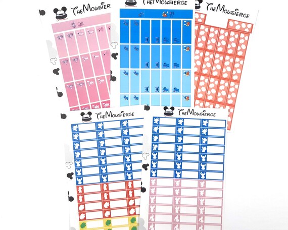 Lilo and Stitch Planner Stickers 2 Disney Erin Condren for | Etsy