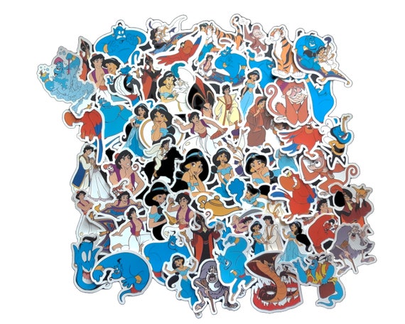 Aladdin Stickers Vinyl Sticker for Laptop Scrapbook Phone - Etsy