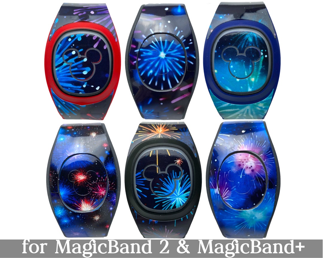 Fireworks Skin for Magicband 2 or Magicband+ | New Year's Magic Band ...