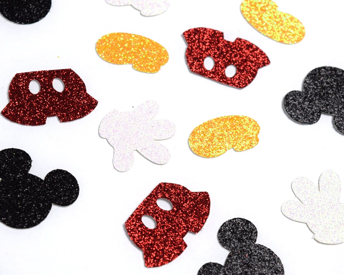 Mickey Mouse Confetti Mickey Confetti Mickey Mouse Party | Etsy