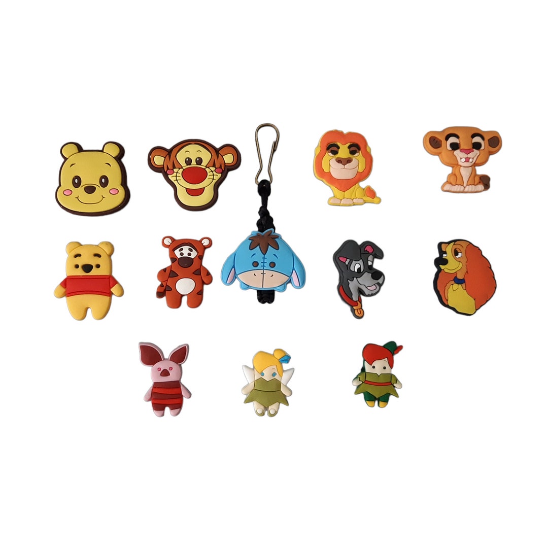 Disney Zipper Pulls, Keychains, Bag Tag - Etsy