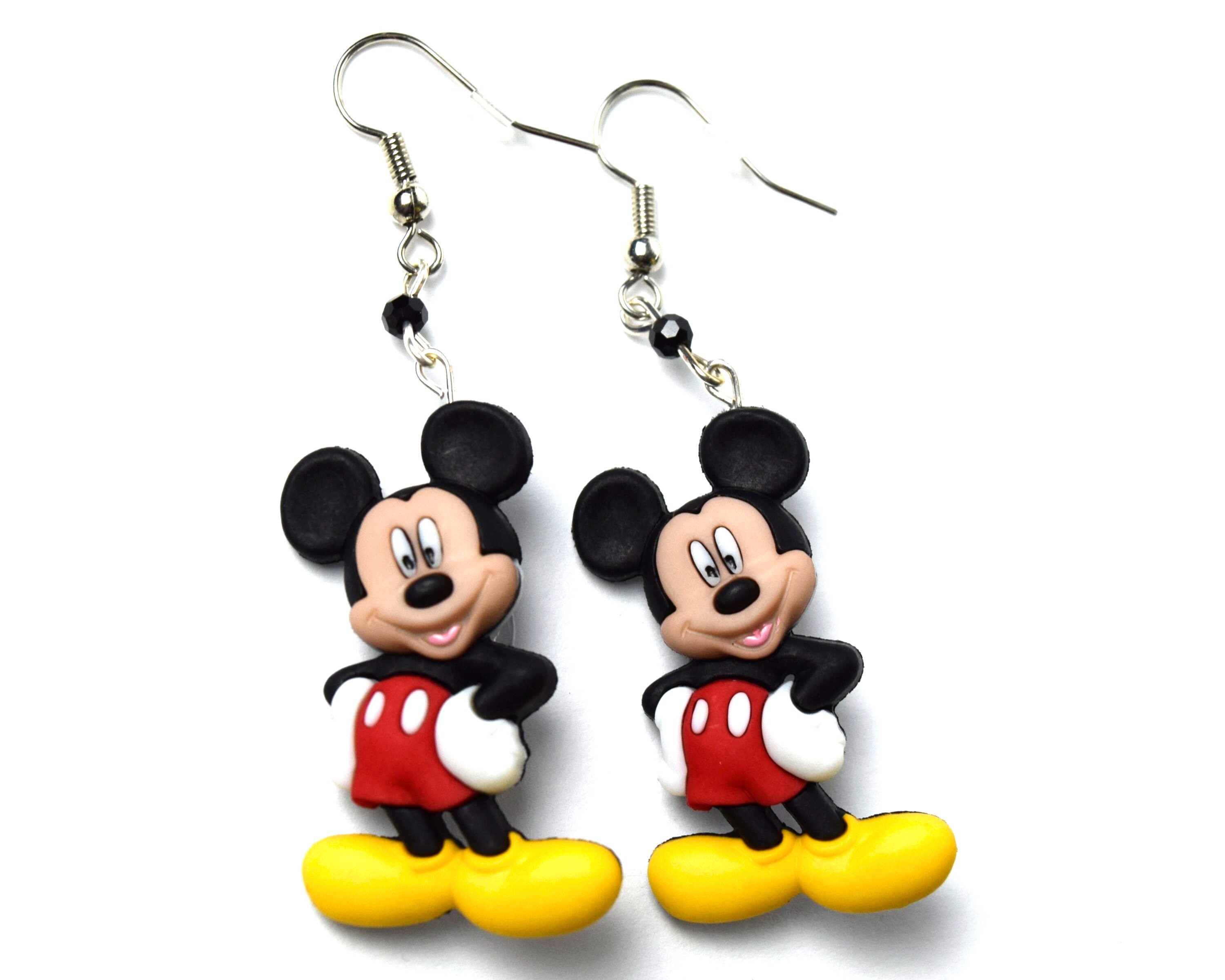 Mickey Mouse Drop Earrings | Mickey Earrings | Mickey Mouse Earrings ...