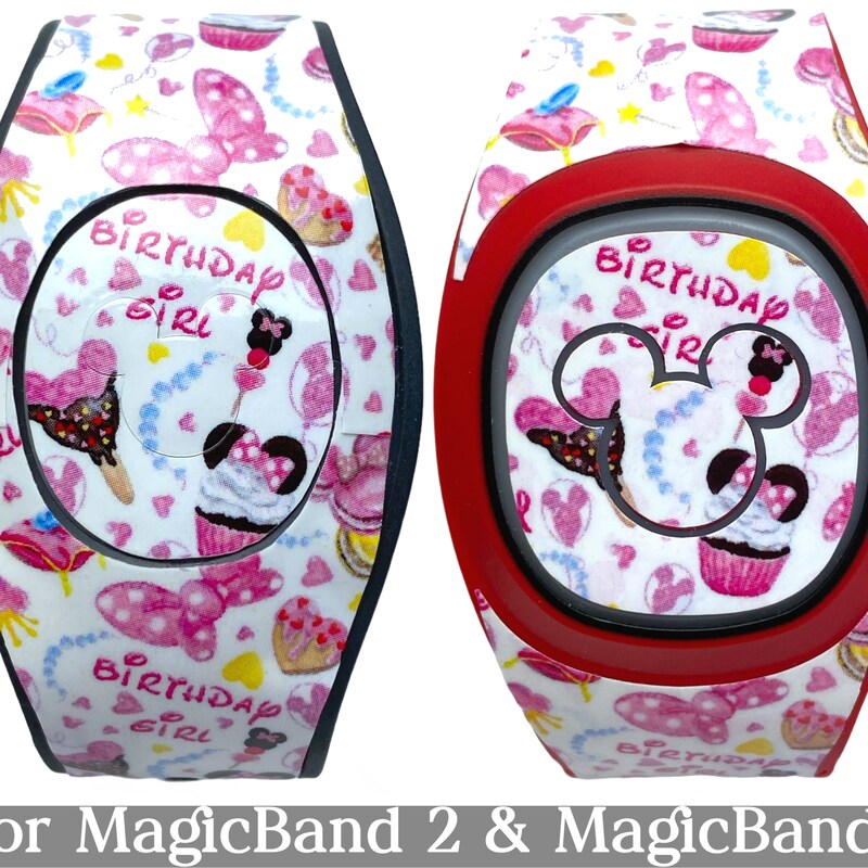 Magic Band Decal Girl - Etsy