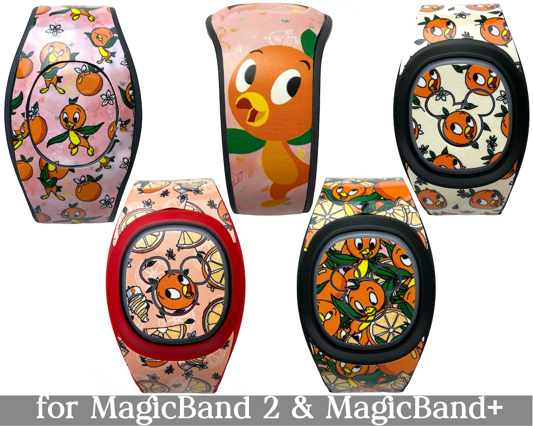 Orange Bird Skin for Magicband 2.0 or Magicband+ | EPCOT Flower and ...