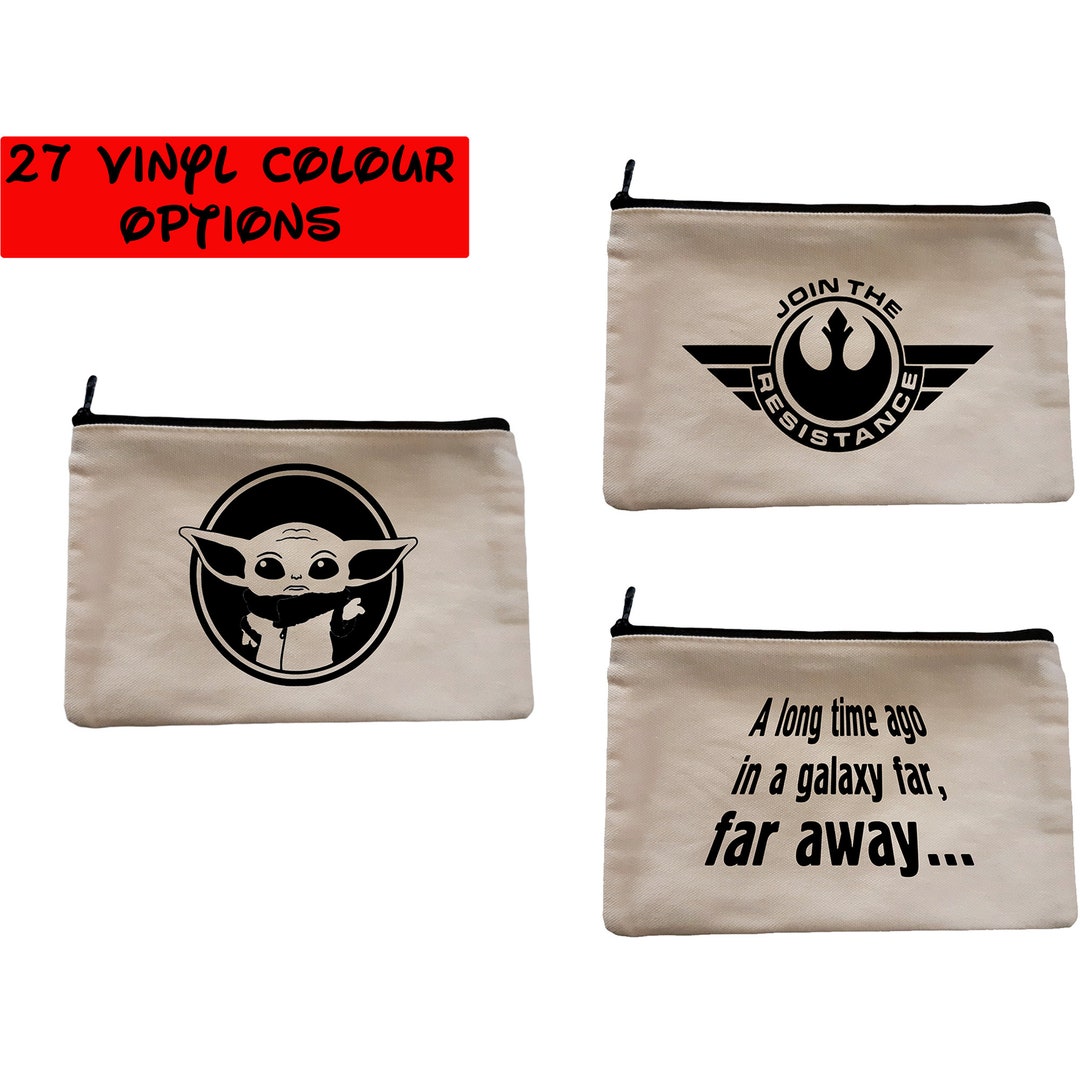 Custom Star Wars Zipper Bag | Disney Zipper Pouch - Etsy