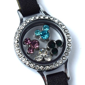 Disney Floating Charm Bracelet Mickey Mouse Floating Charm | Etsy