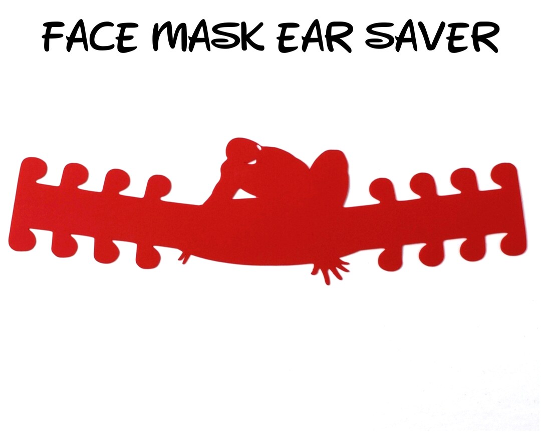 Spider-man Face Mask Ear Saver | Plastic Mask Extender | Disney Ear ...